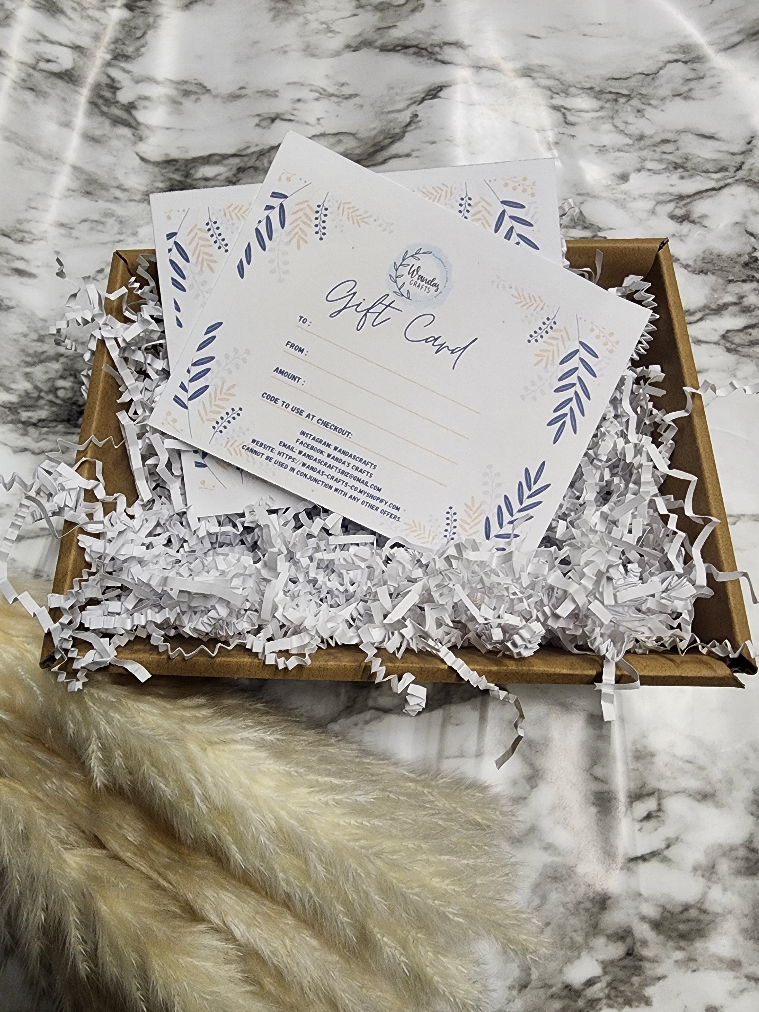 Gift Cards – Wanda's Crafts